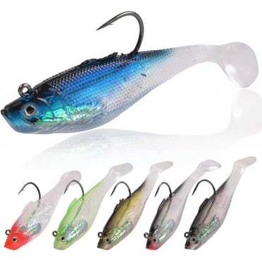 Berkley PowerBait Pogy Swim Shad Fishing Soft Bait - Walmart.com