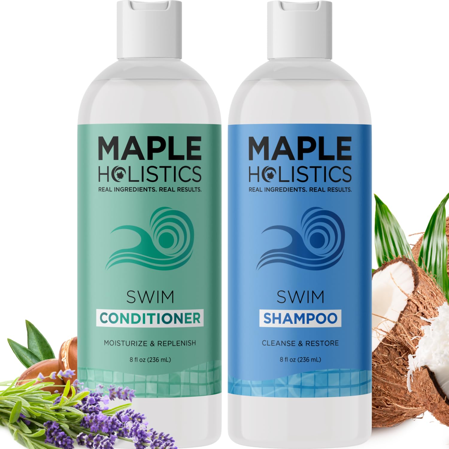 After Swim Shampoo OKA4 Conditioner Set - Chlorine Shampoo Conditioner ...
