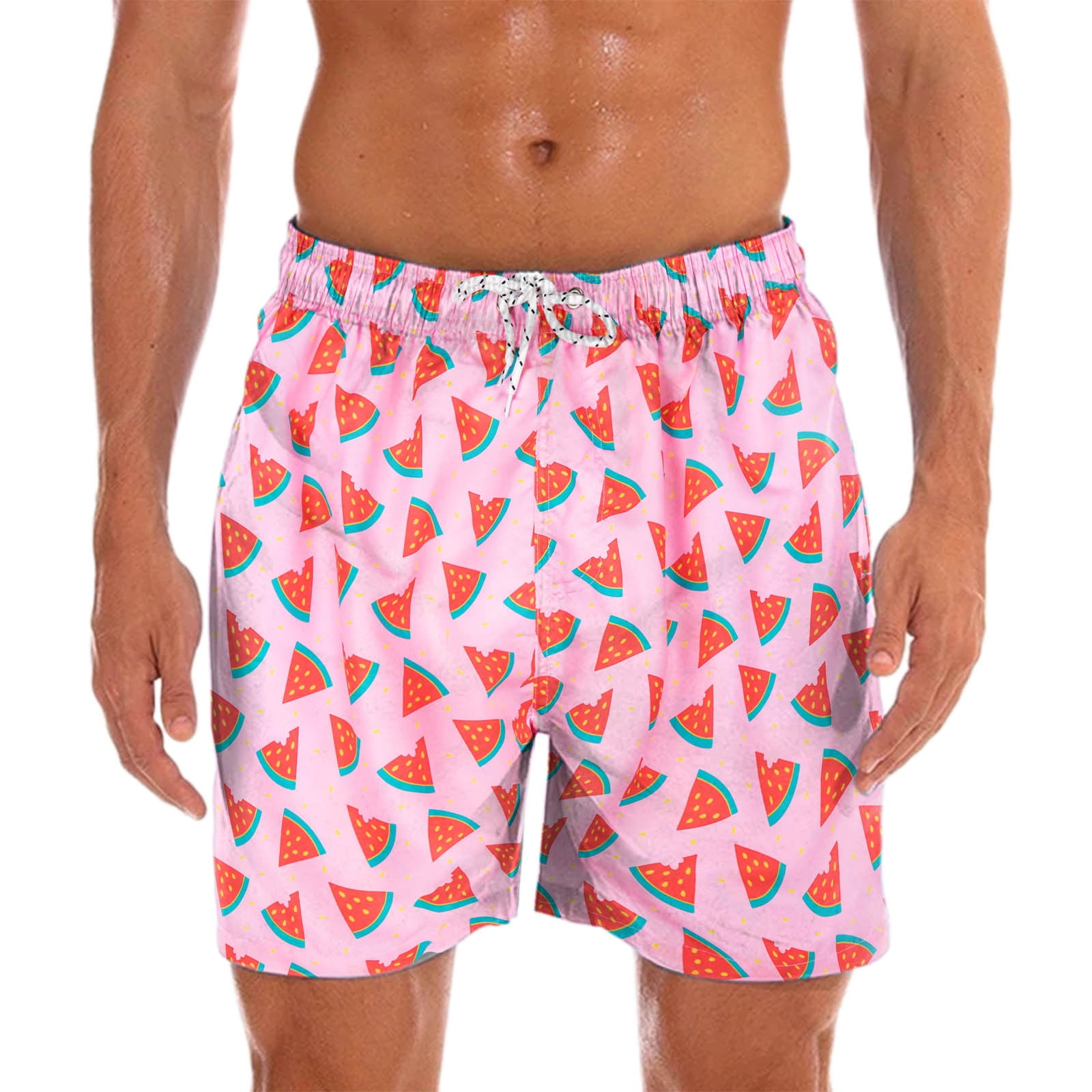 Swim Shorts For Men Stylish Stamp Five Cents Swim Shorts Mens Big And Tall Swim Trunks Soft