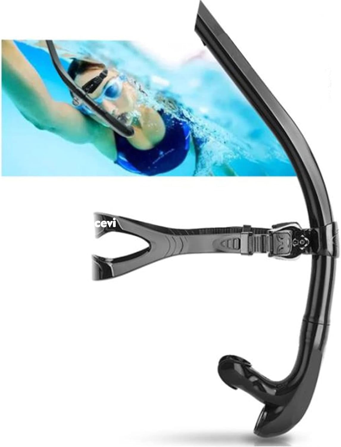 Swim Snorkel for Lap Swimming,Adult Swimmers Snorkeling Gear for ...