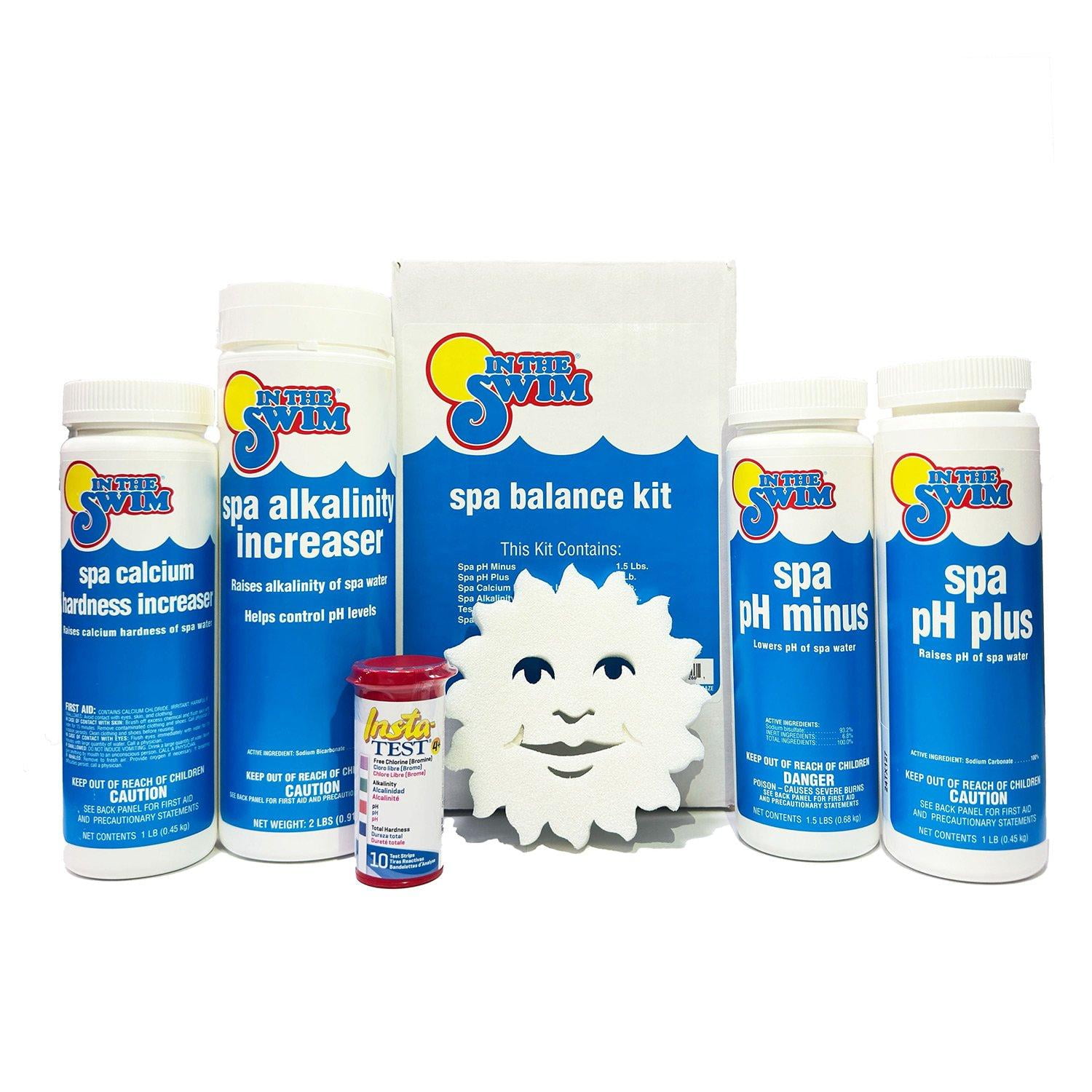 Free Shipping! In The Swim Spa Water Balance Kit - Featuring: pH Plus ...
