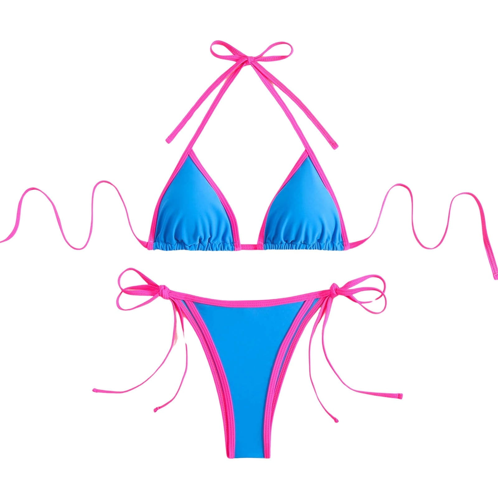 Swim Suits for Women 2025 Sexy Bikini Split Swimwear For Women Shorts ...