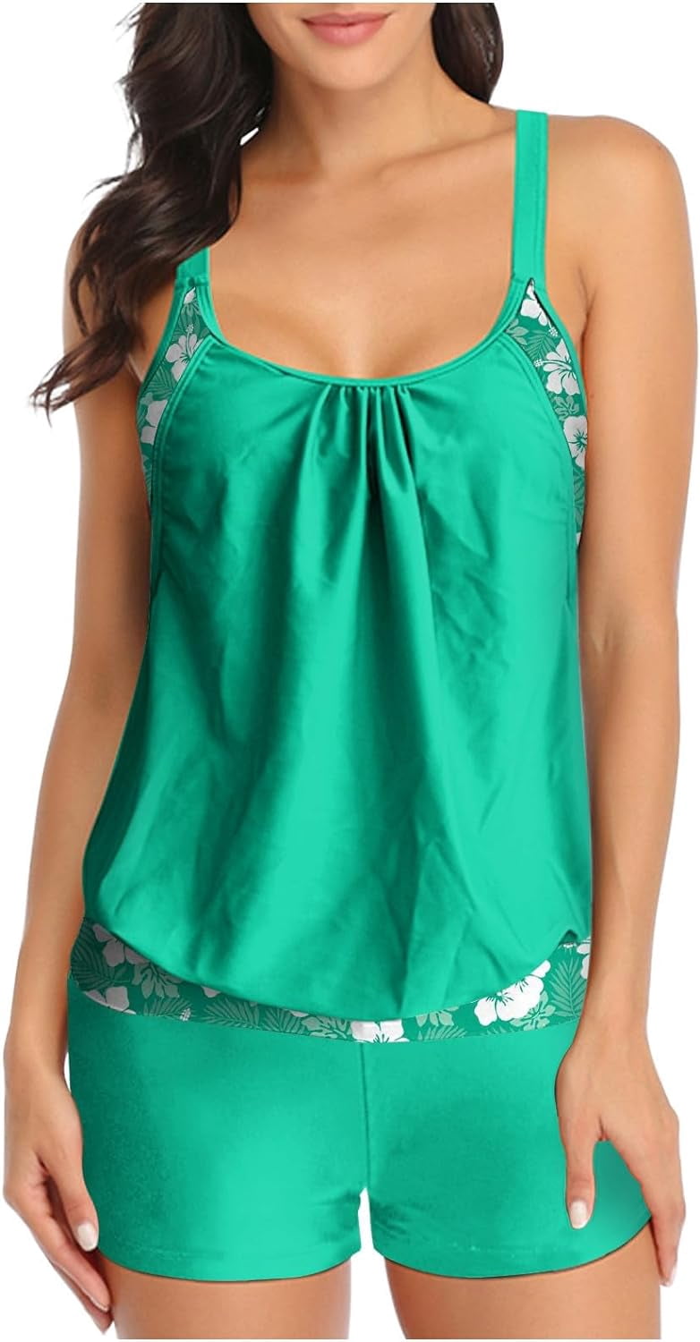 Swim Suits for Women 2024 Tankini Swimsuits Ladies Vintage Fashion ...