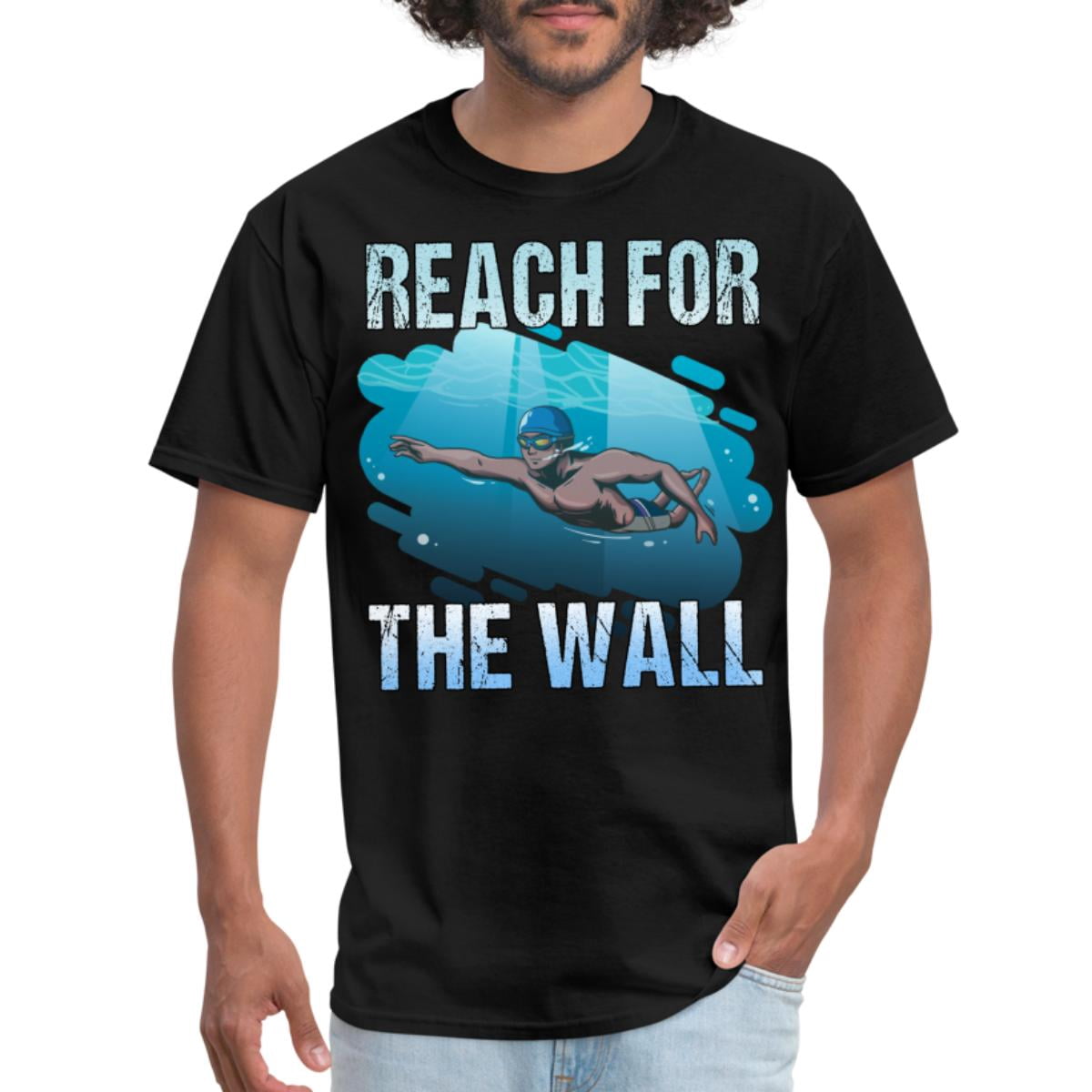 Swim Swimmer Water Wall Unisex Men's Classic T-Shirt - Walmart.com