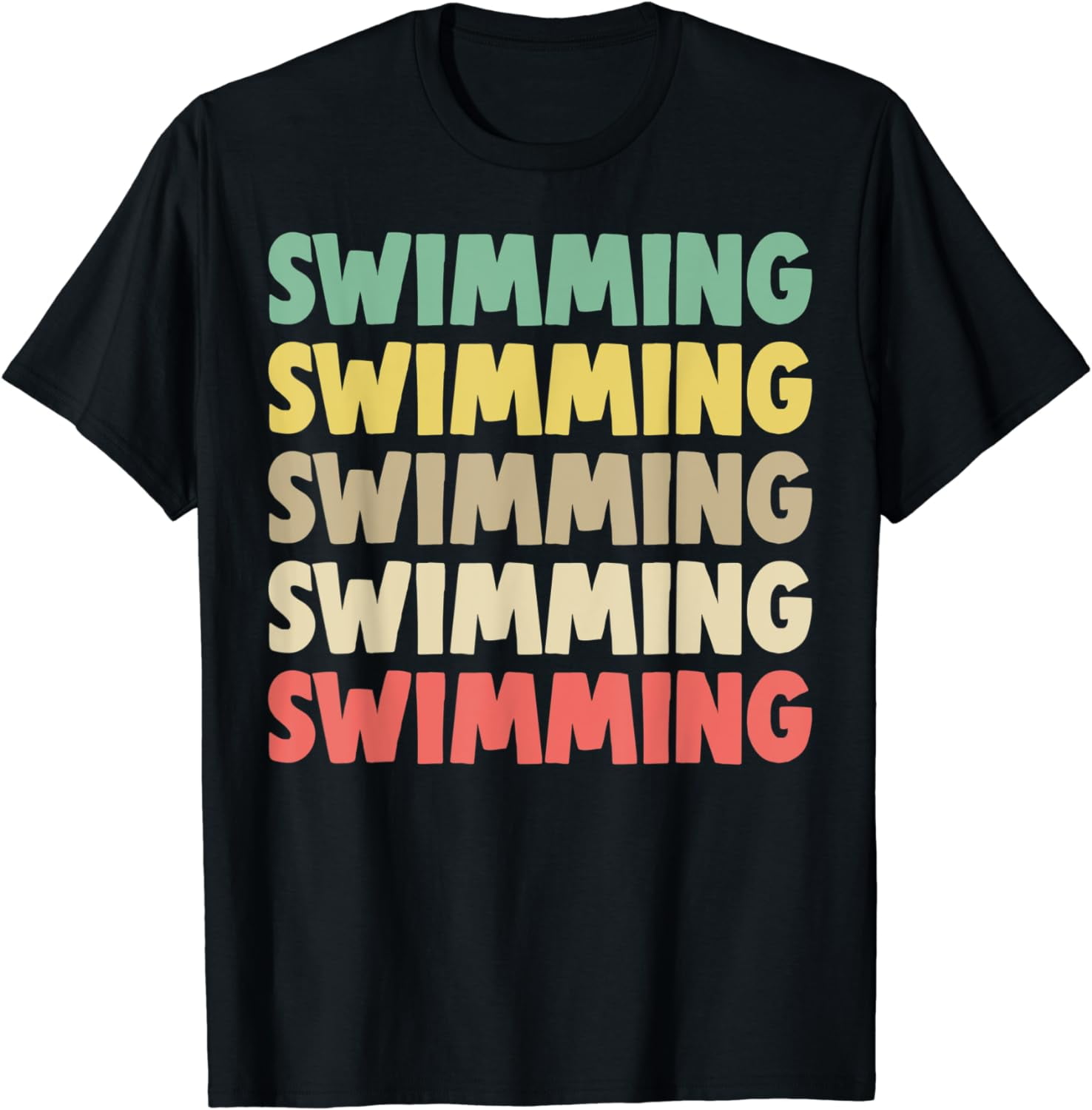 Swim Team Competitive Swimming Lover Swimmer Swimming T-Shirt - Walmart.com