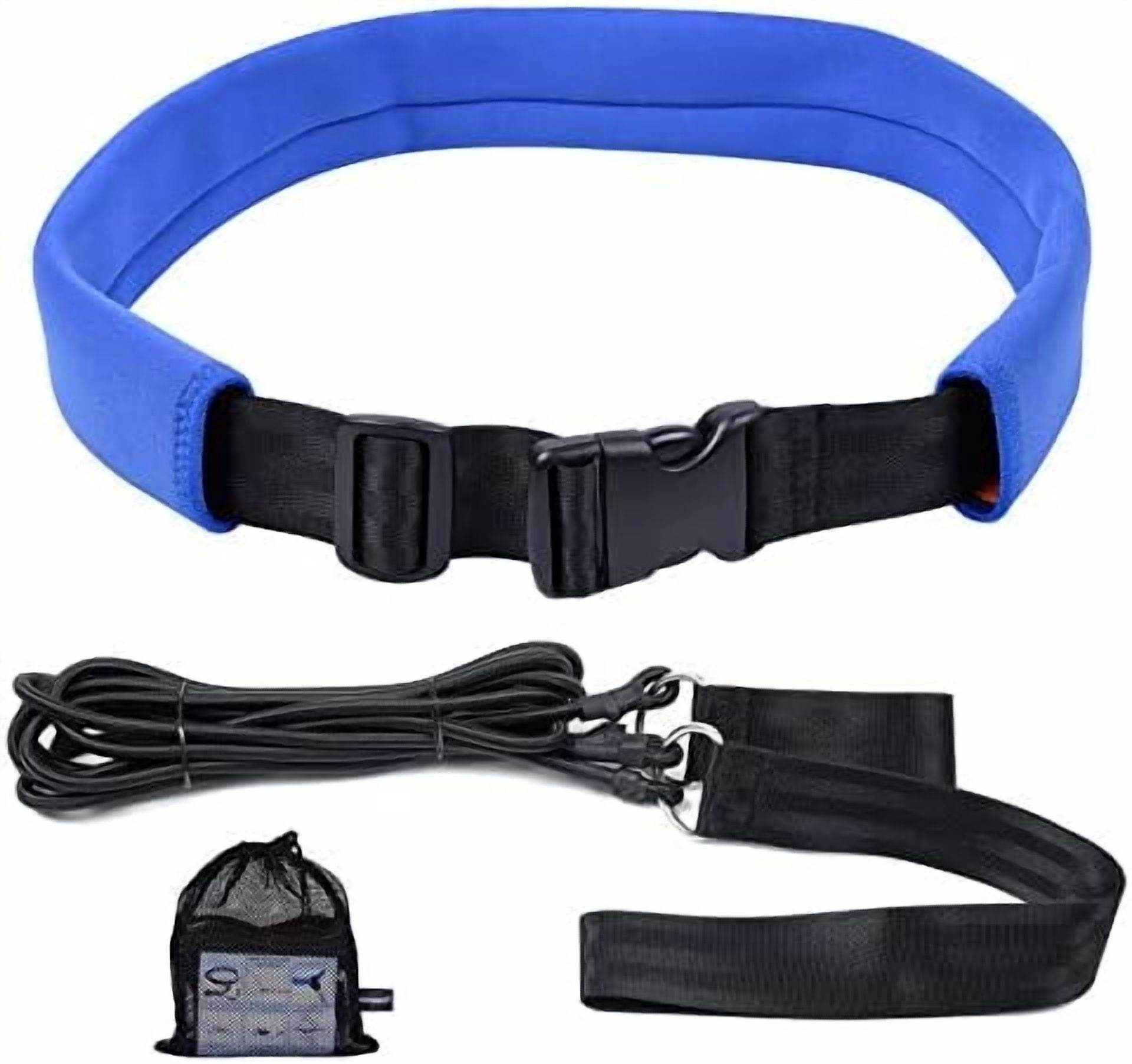 Swim Training Belt, 2M Swim Bungee Cords Resistance Band, Swim Tether ...