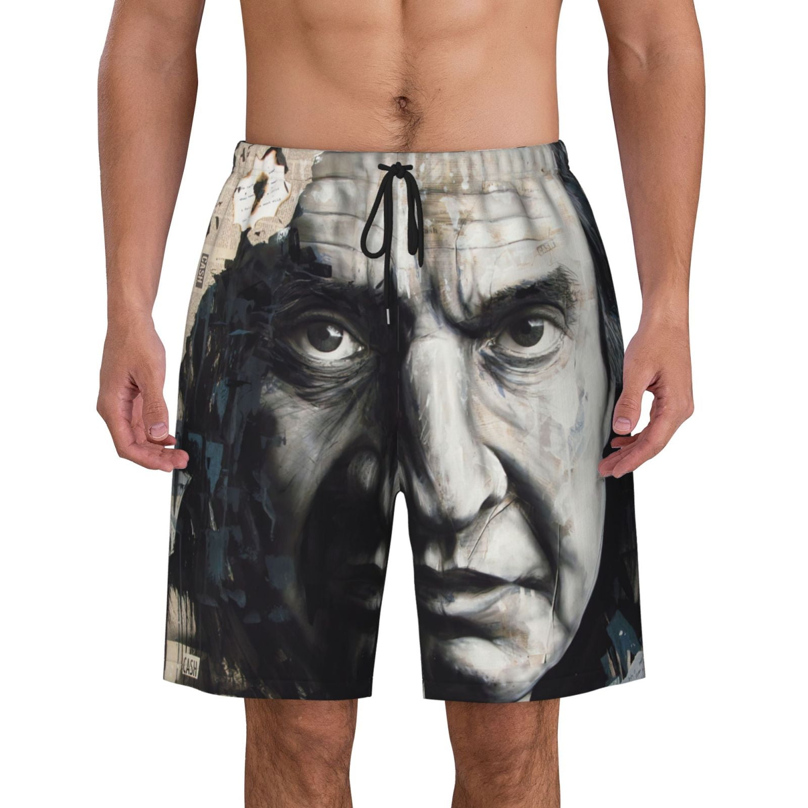 Swim Trunks Mens Summer Trunks Quick-Drying Shorts Classic Beach Shorts ...