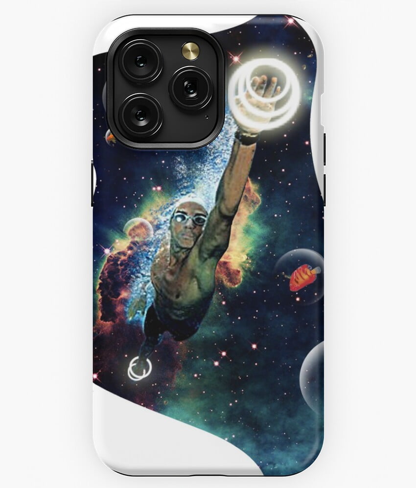 Swim Universe Space Swimming Pool G4723 Phone Case for iPhone17 16 15 ...