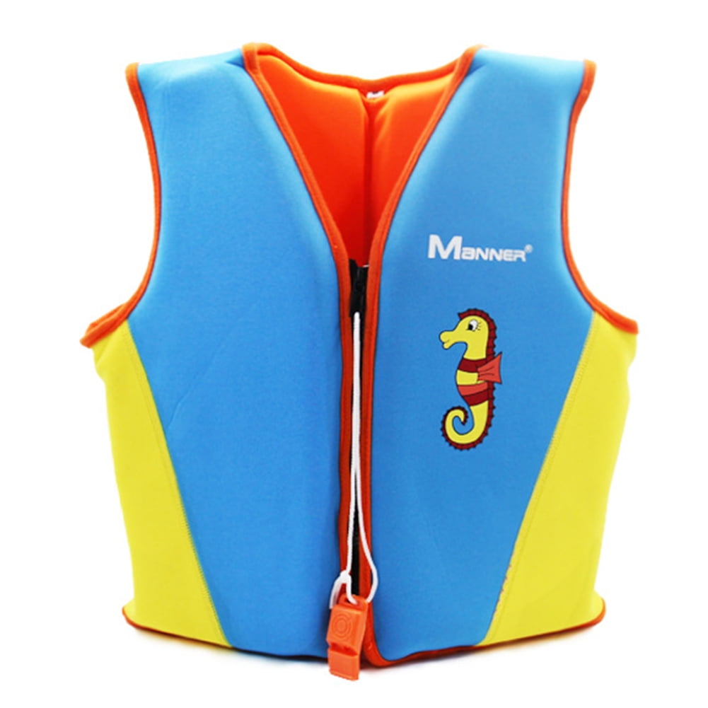 Swim Vest, Children Swim Buoyancy Vest Life Jacket with Emergency ...
