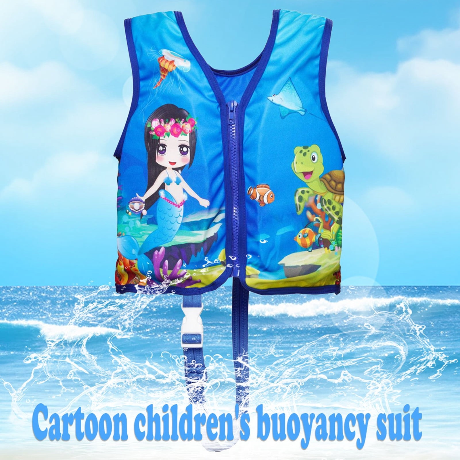 Swim Vest Life Jacket Flotation Buoyancy Swimsuit Trainer Vests Asy And ...