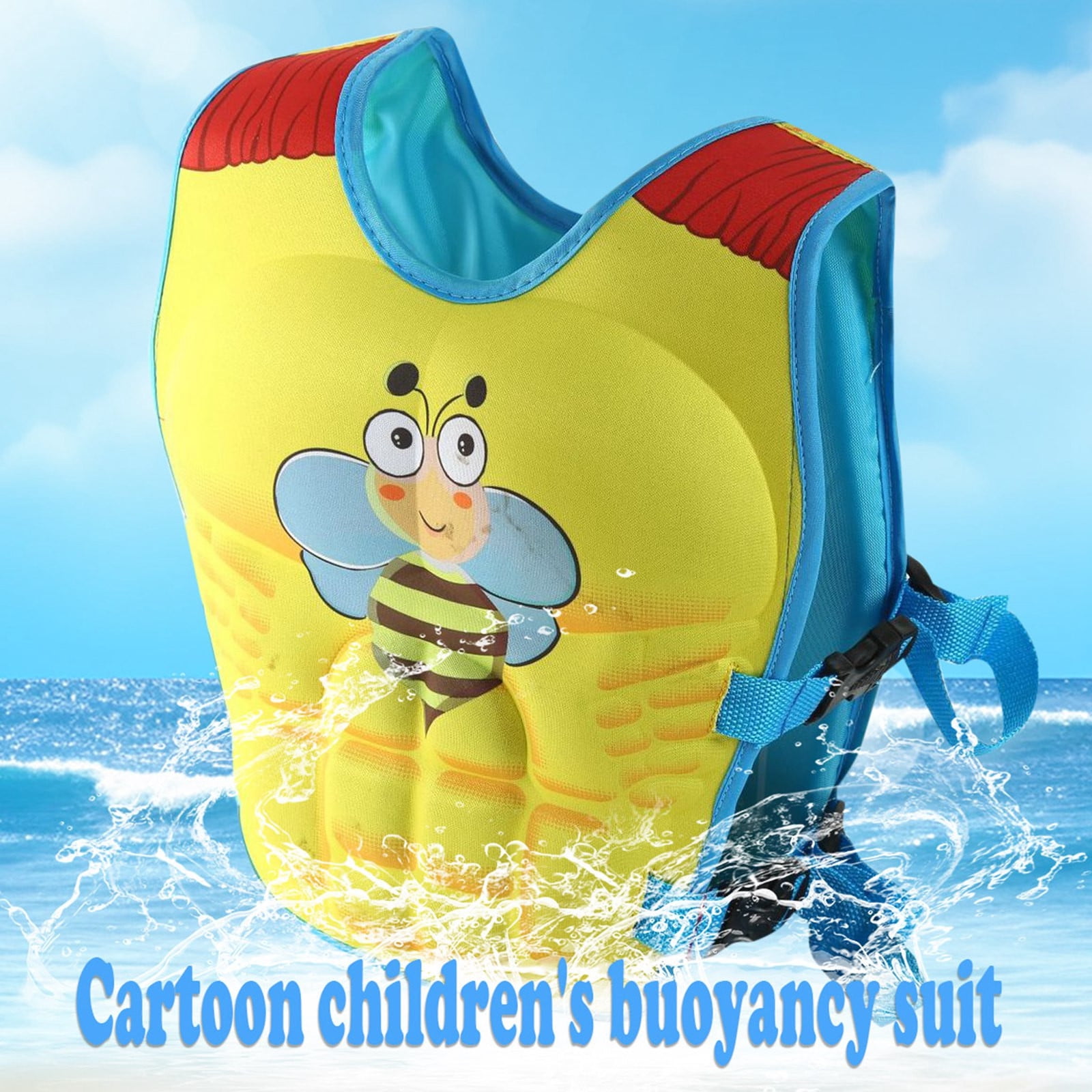 Swim Vest Life Jacket Flotation Buoyancy Swimsuit Trainer Vests Funny ...