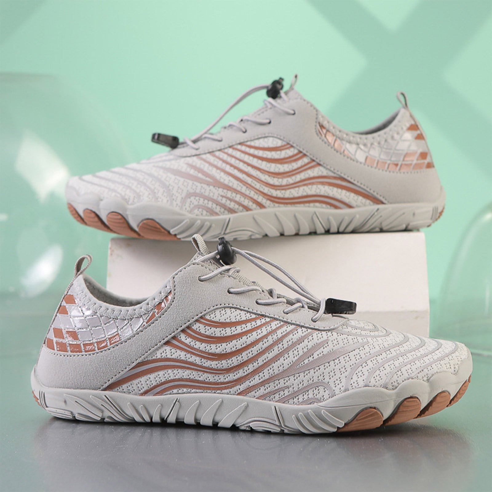 Swim Water Shoes for Women Men Quick Dry Barefoot Aqua Sneakers Shoe ...