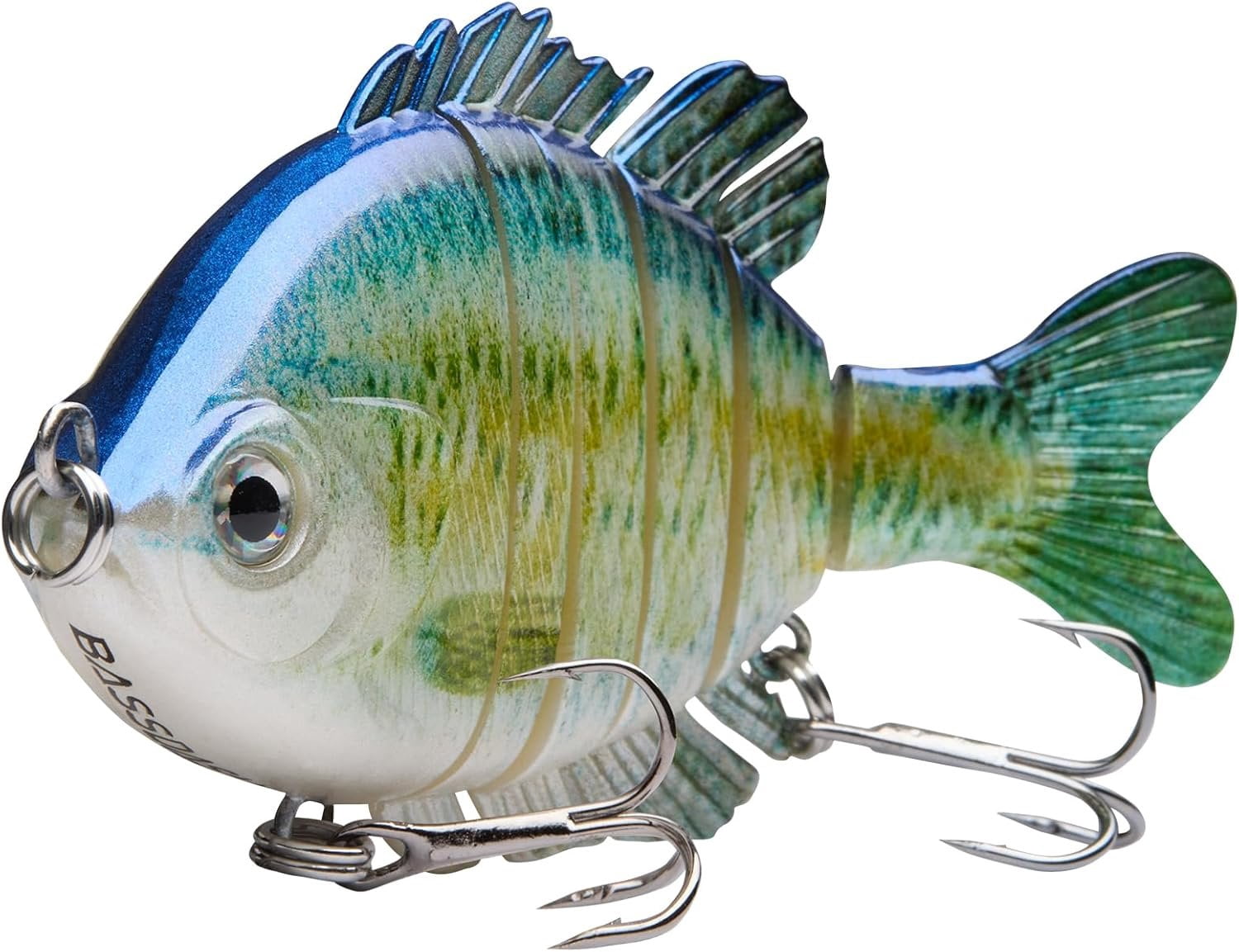 SwimPanfish Multi Jointed Panfish Bluegill Swimbaits Hard Topwater Bass ...
