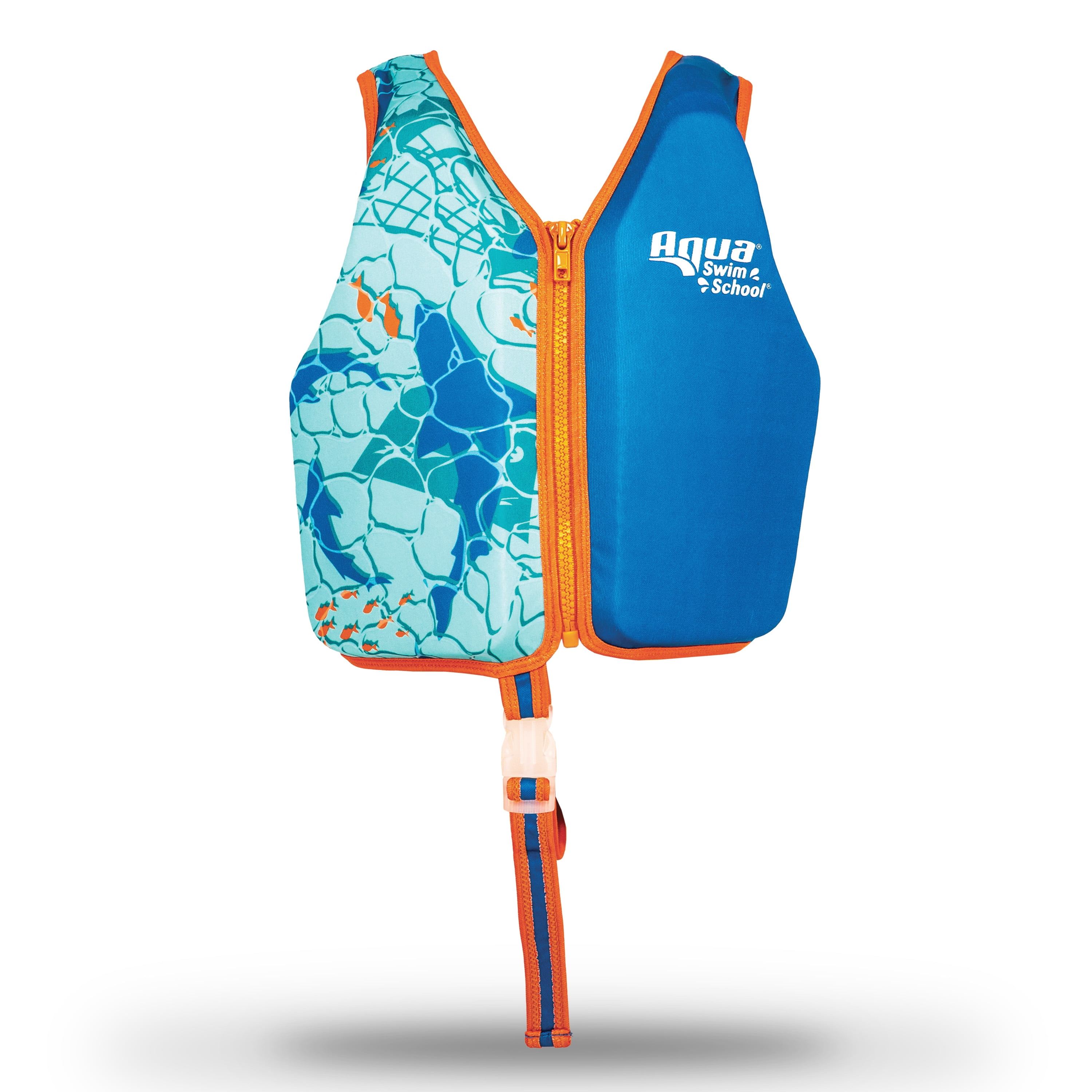 SwimSchool Swim Training Vest, Medium/Large, Ages 4-6 Years, Blue Shark ...
