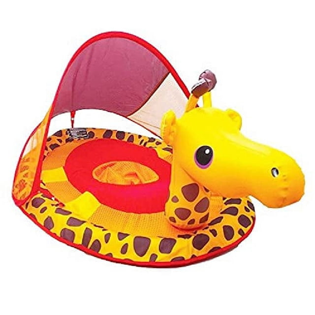 SwimWays Baby Spring Float Animal Friends, Giraffe - Walmart.com