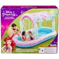SwimWays Disney Princess Ariel Water Castle Deluxe Inflatable Above ...