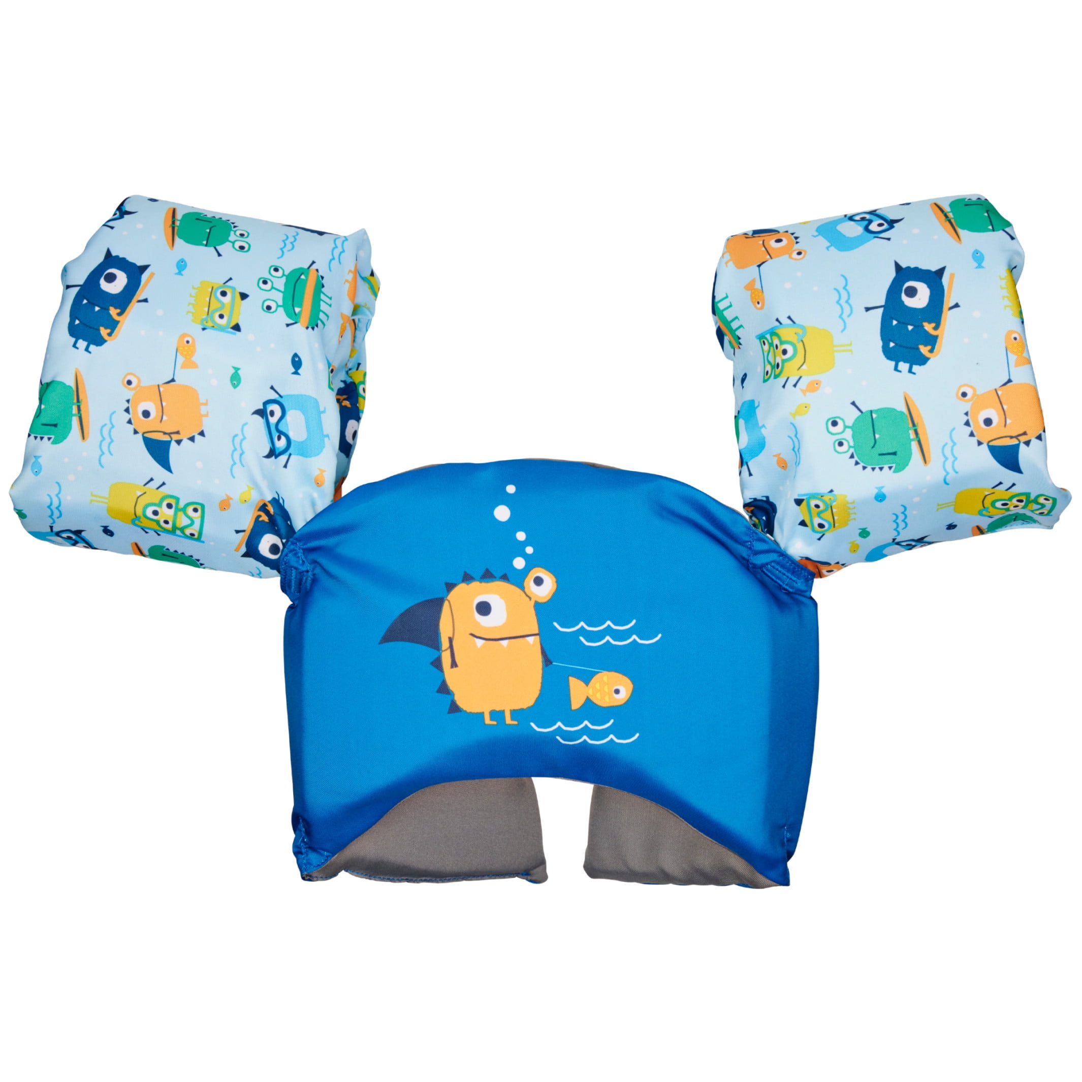 SwimWays Sea Squirts Swim Trainer Life Jacket (USCG Approved) - Blue ...