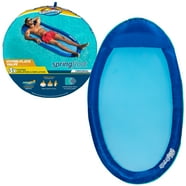 SwimWays Spring Float Inflatable Pool Lounger, Hyper-Flate Valve ...