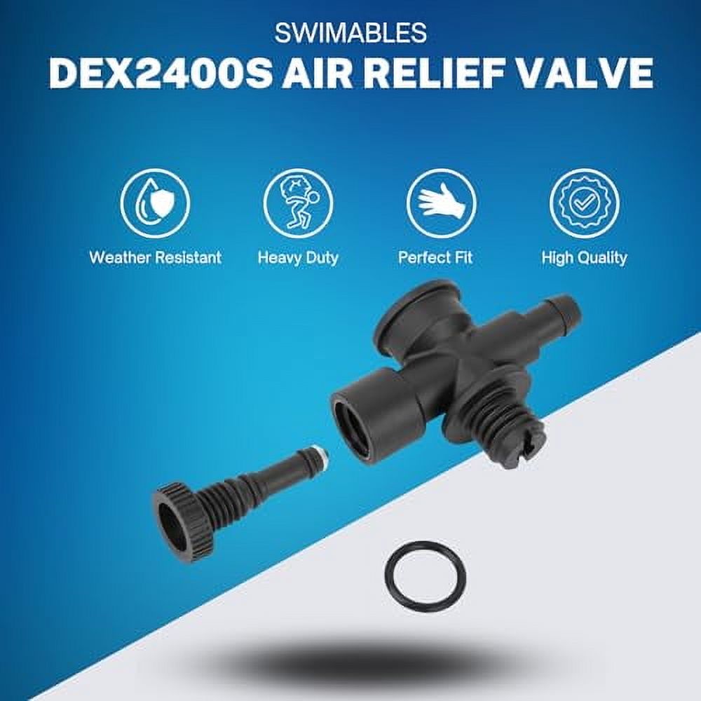 Swimables DEX2400S Filter Air Gauge Relief and Adapter Assembly ...