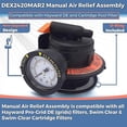 Swimables DEX2420MAR2 Manual Air Relief Assembly - Compatible with ...