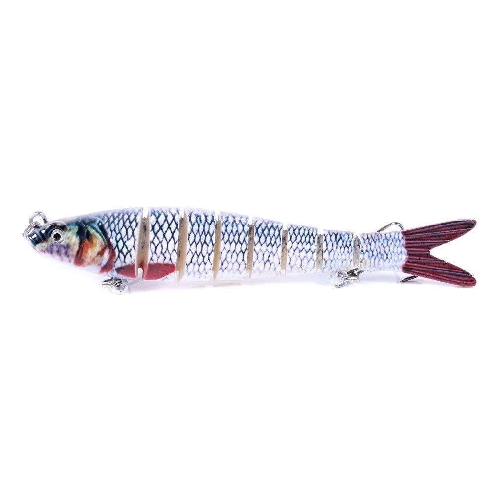 Swimbait Lure for Fishing - Lifelike Design with Multi-Joints, Vibrant ...