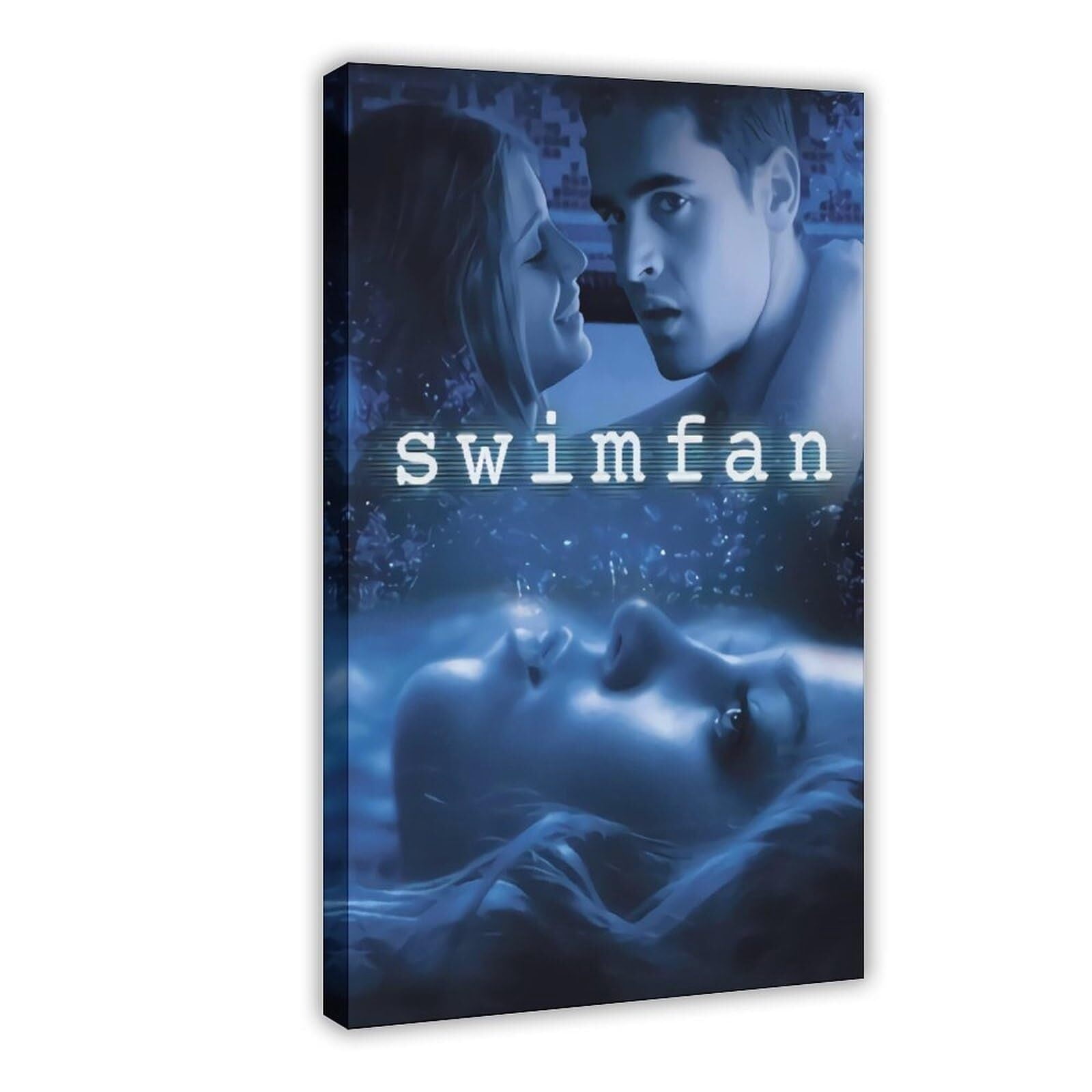 Swimfan Movie Poster Cover Art Deco 1 Canvas Poster Wall Art Decor