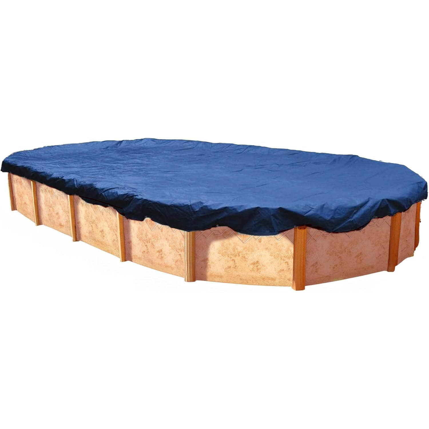 Swimline 12x24 Ft. Heavy Duty Oval Above Ground Winter Swimming Pool ...