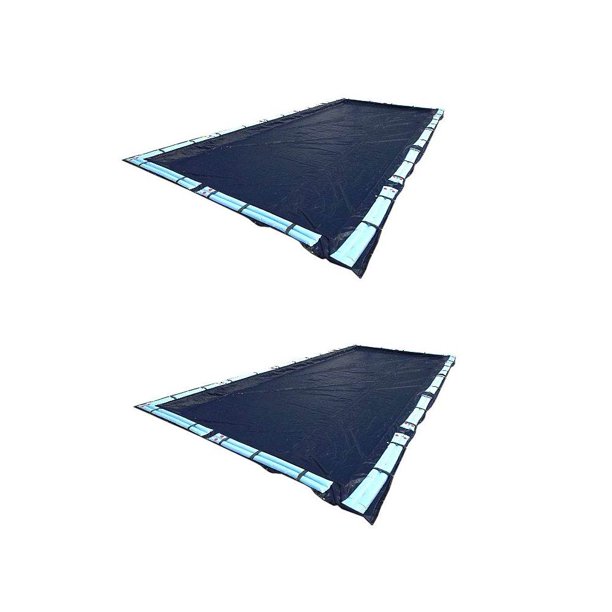 Swimline 16'x32' Blue Winter Rectangular InGround Swimming Pool Cover ...