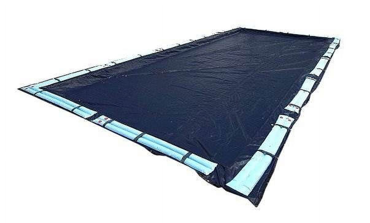 Swimline 16x36 Silver/Black Winter Rectangular InGround Swimming Pool ...