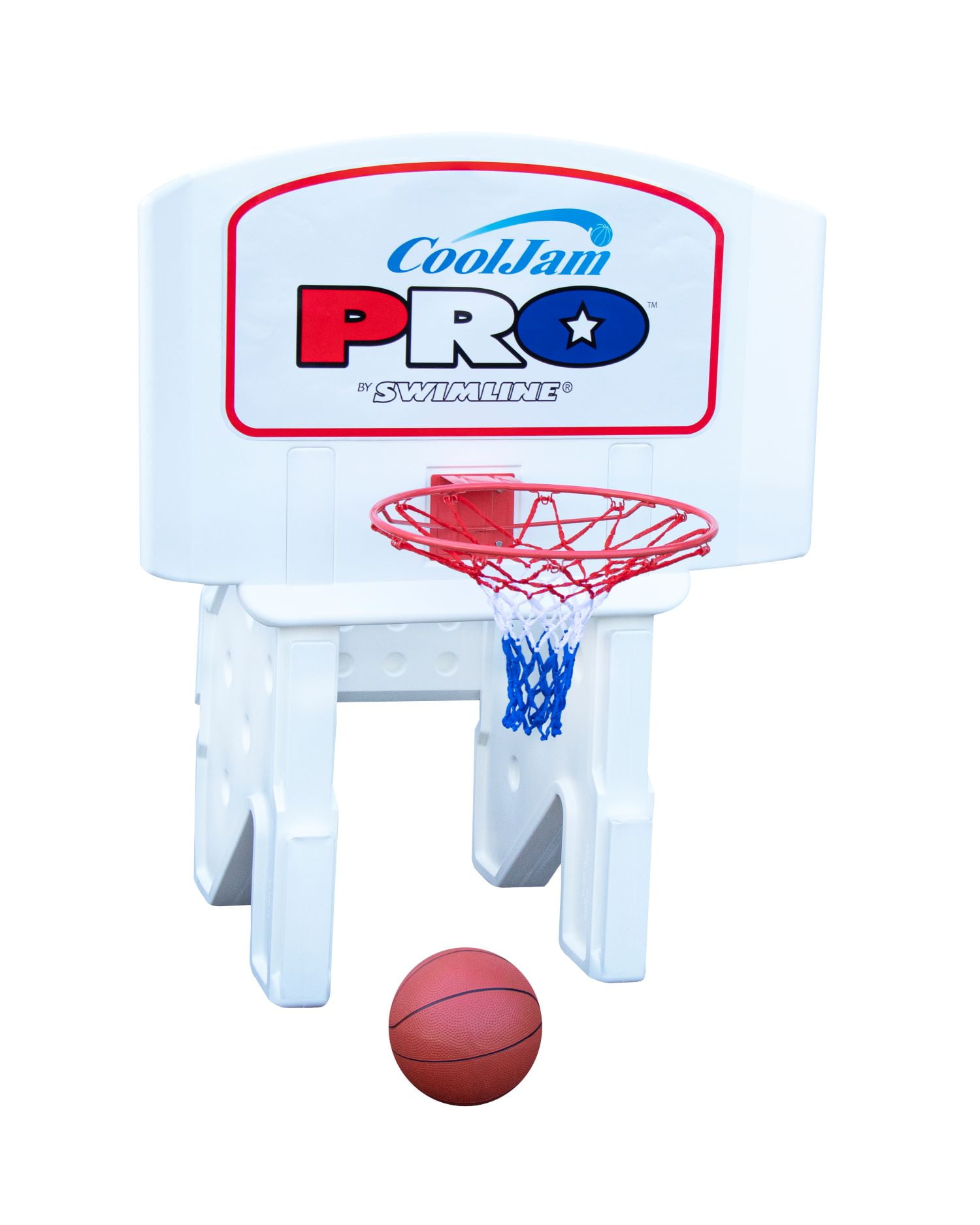 Swimline 44" Cool Jam Pro Adjustable Poolside Extra Wide Basketball ...
