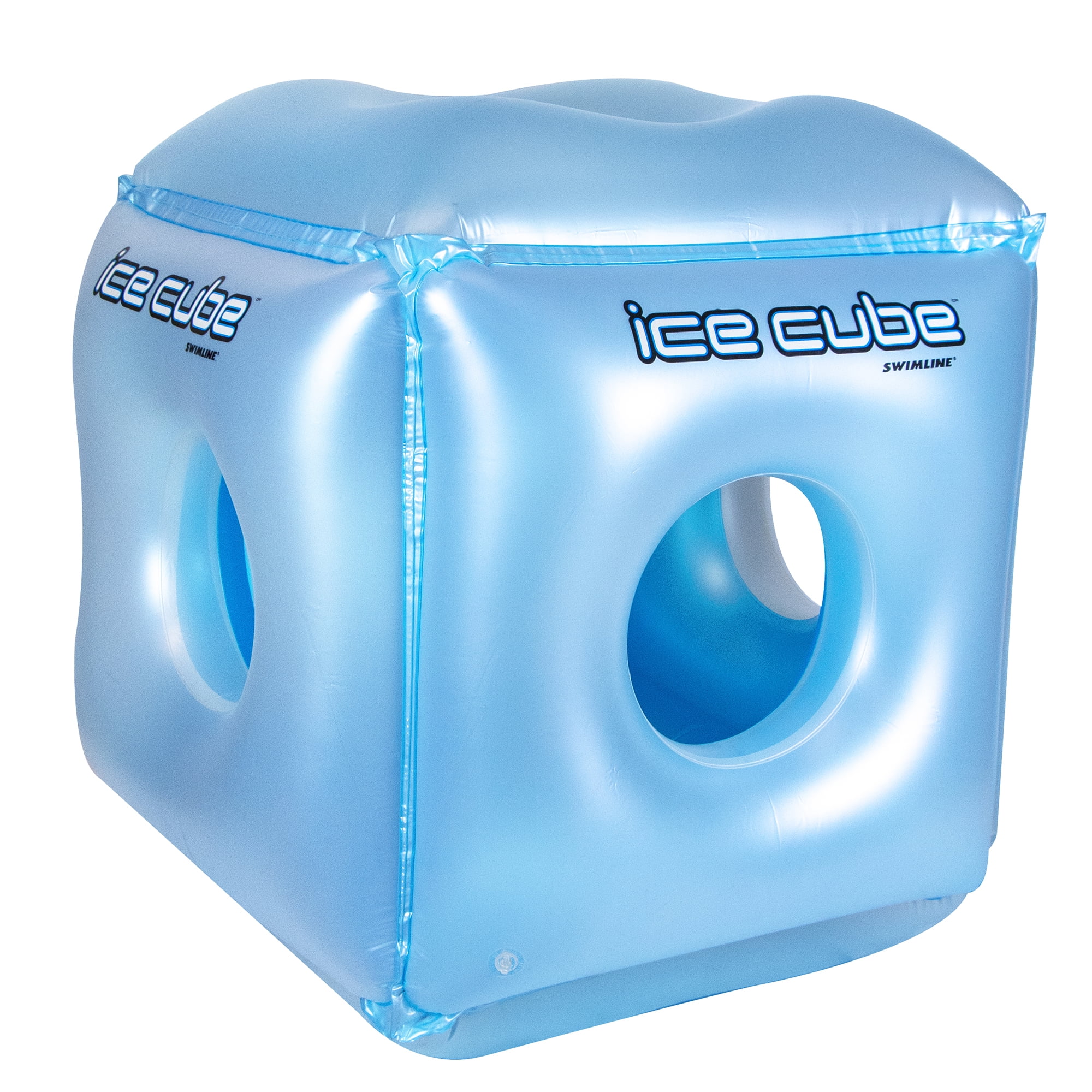Swimline 49" Water Sports Inflatable Ice Cube Habitat 4-Person Swimming ...