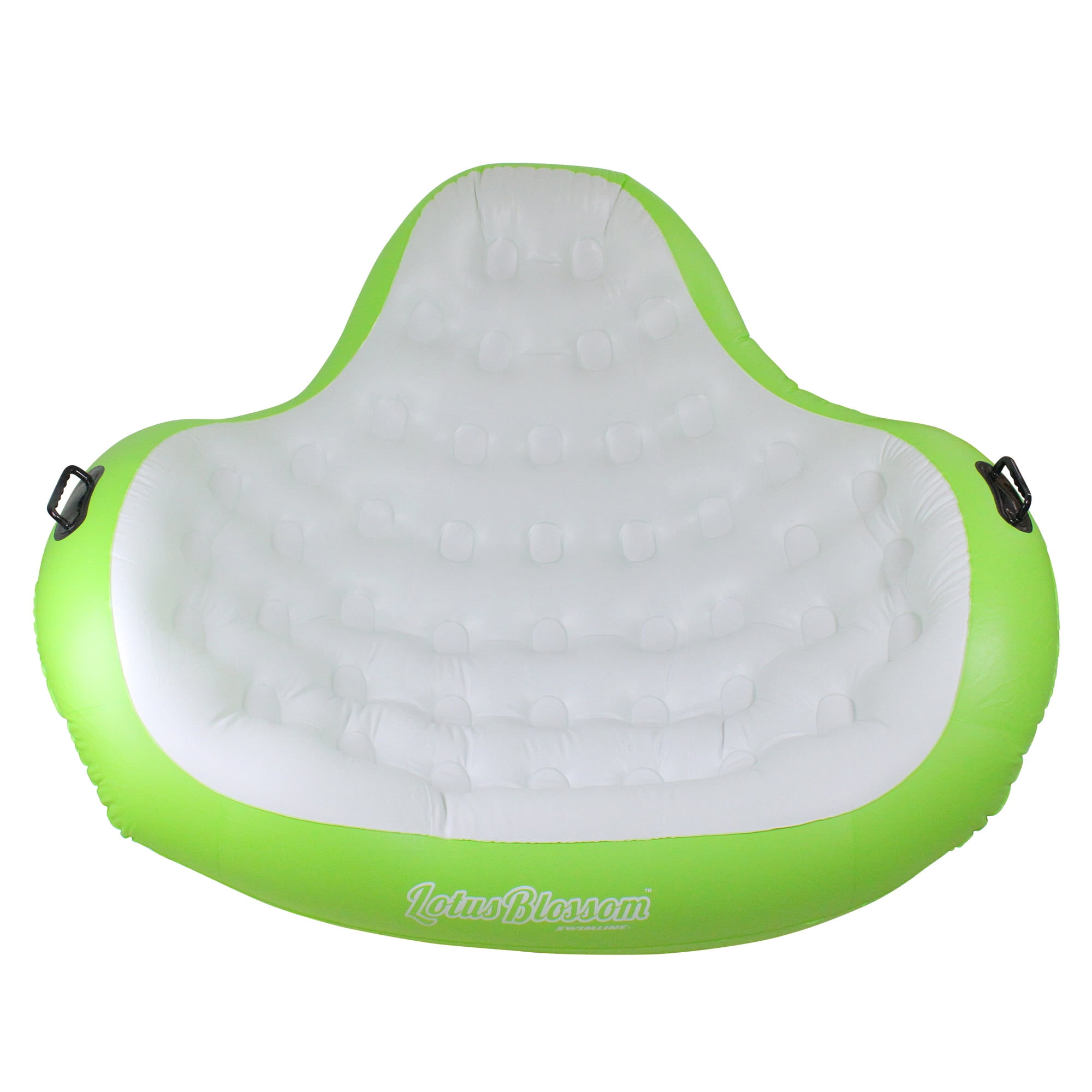 Swimline 56.5" Inflatable Lotus Blossom 2-Person Swimming Pool Float ...