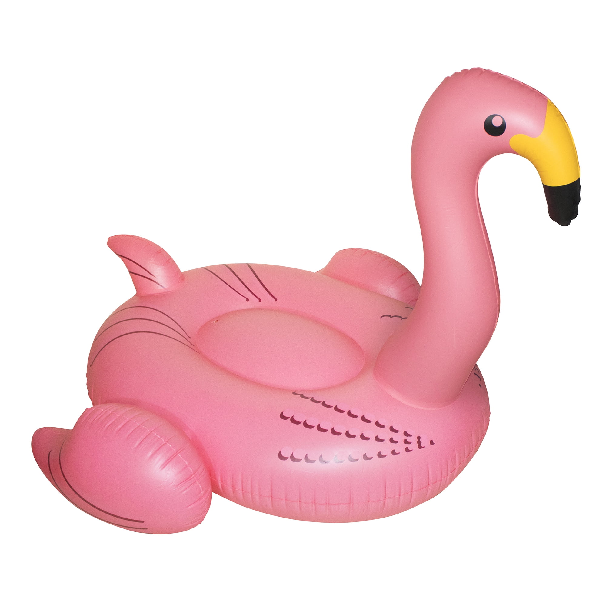 Flamingo Swimming Clipart