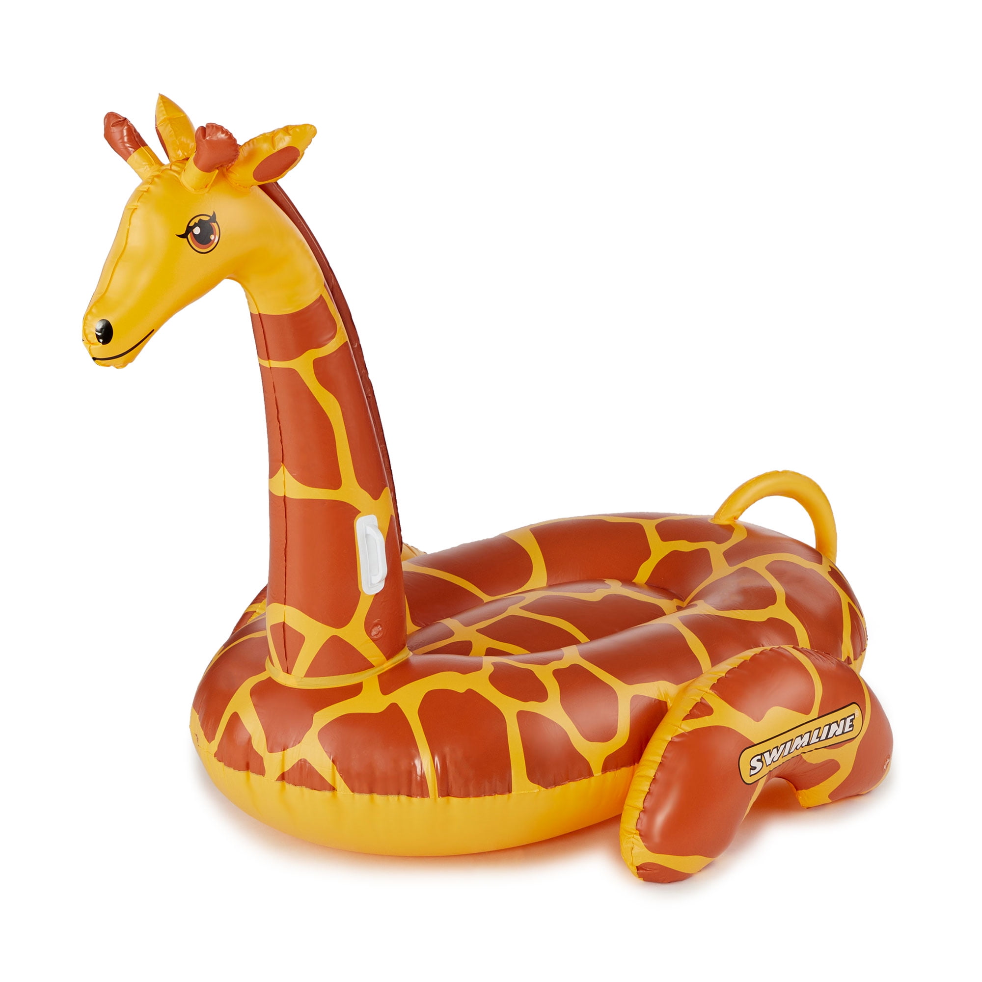 Swimline 90710 April The Giraffe Inflatable PVC Giant Ride On Pool ...