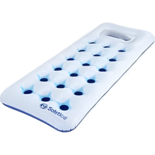 Solstice Vinyl Aquawindow Mattress Pool Float, White - Walmart.com