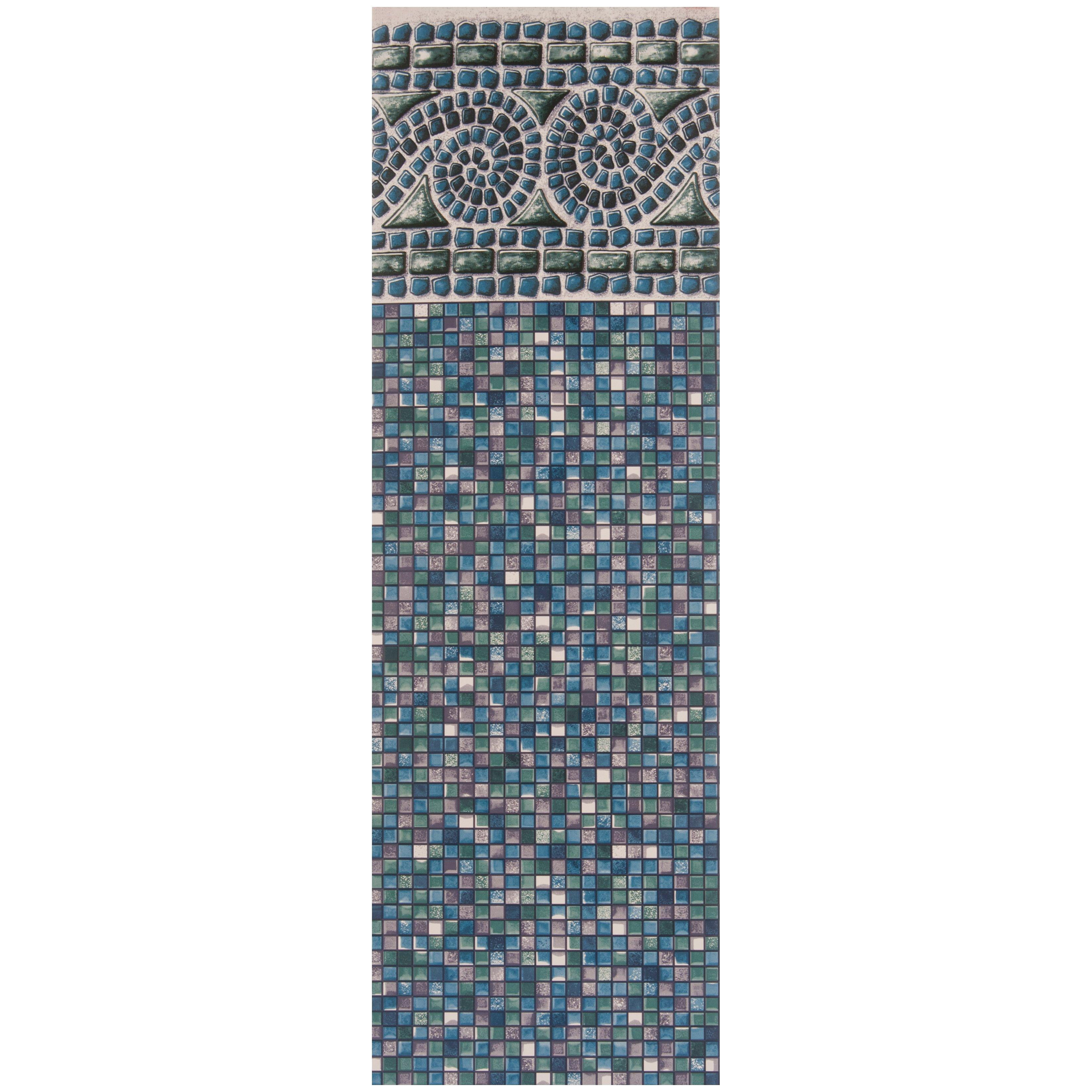 Swimline Beaded 15' x 30' Oval Portofino 52 in. Depth Above Ground Pool ...