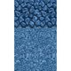 Swimline Boulder Swirl Round Standard Gauge Beaded Liner - 52-in ...