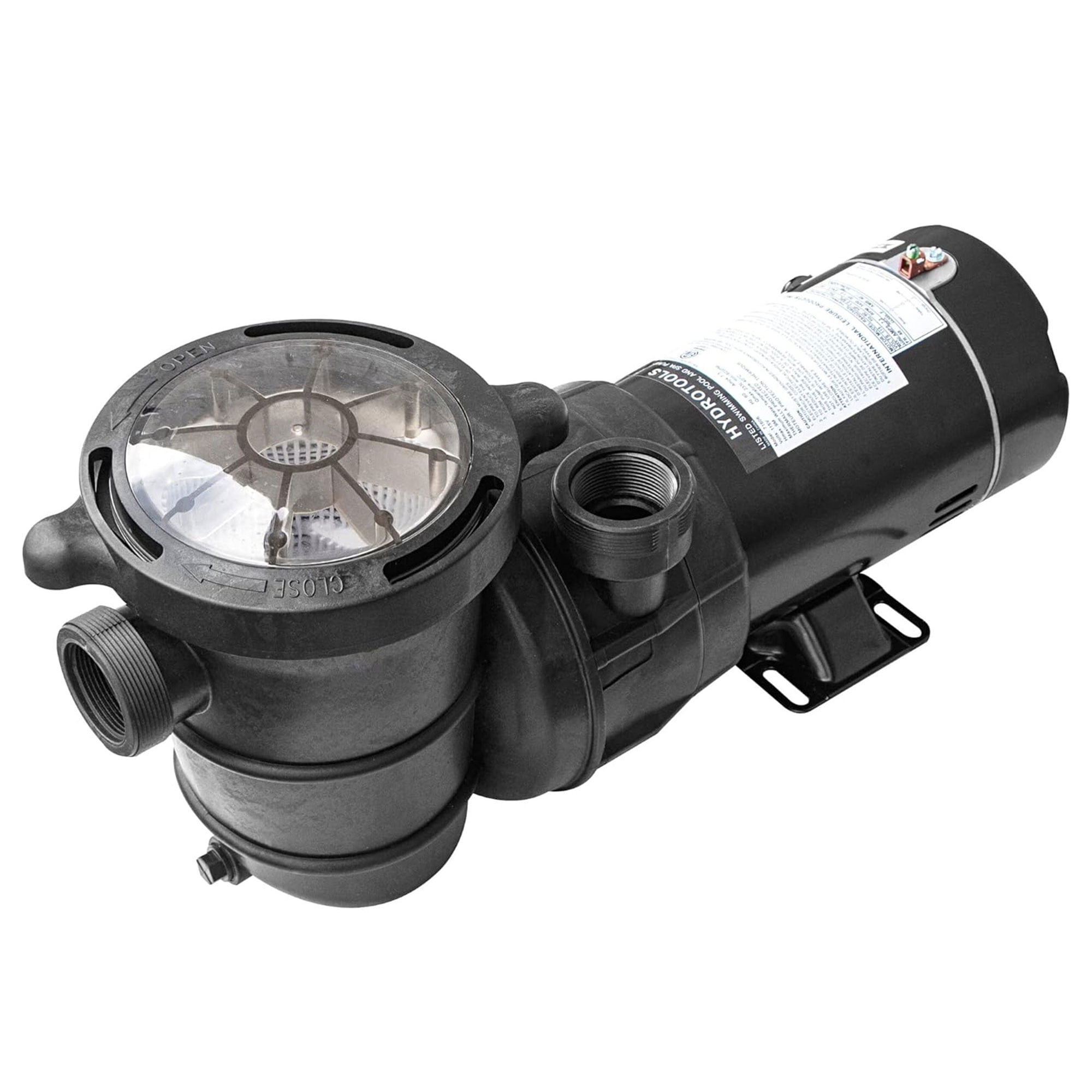 Swimline HydroTools Hydro Flo 1.5HP Horizontal Discharge Swimming Pool ...