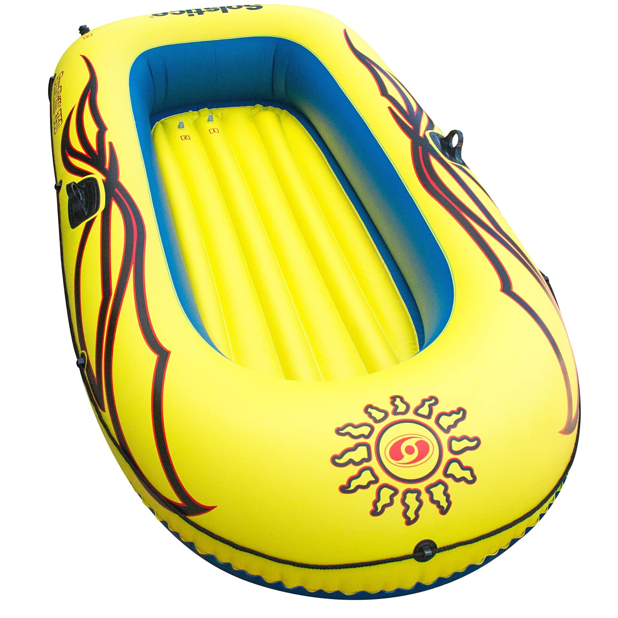 Swimline Inflatable Boat Rafts 3 Person 8ft Pole Oar Holders - Walmart.com