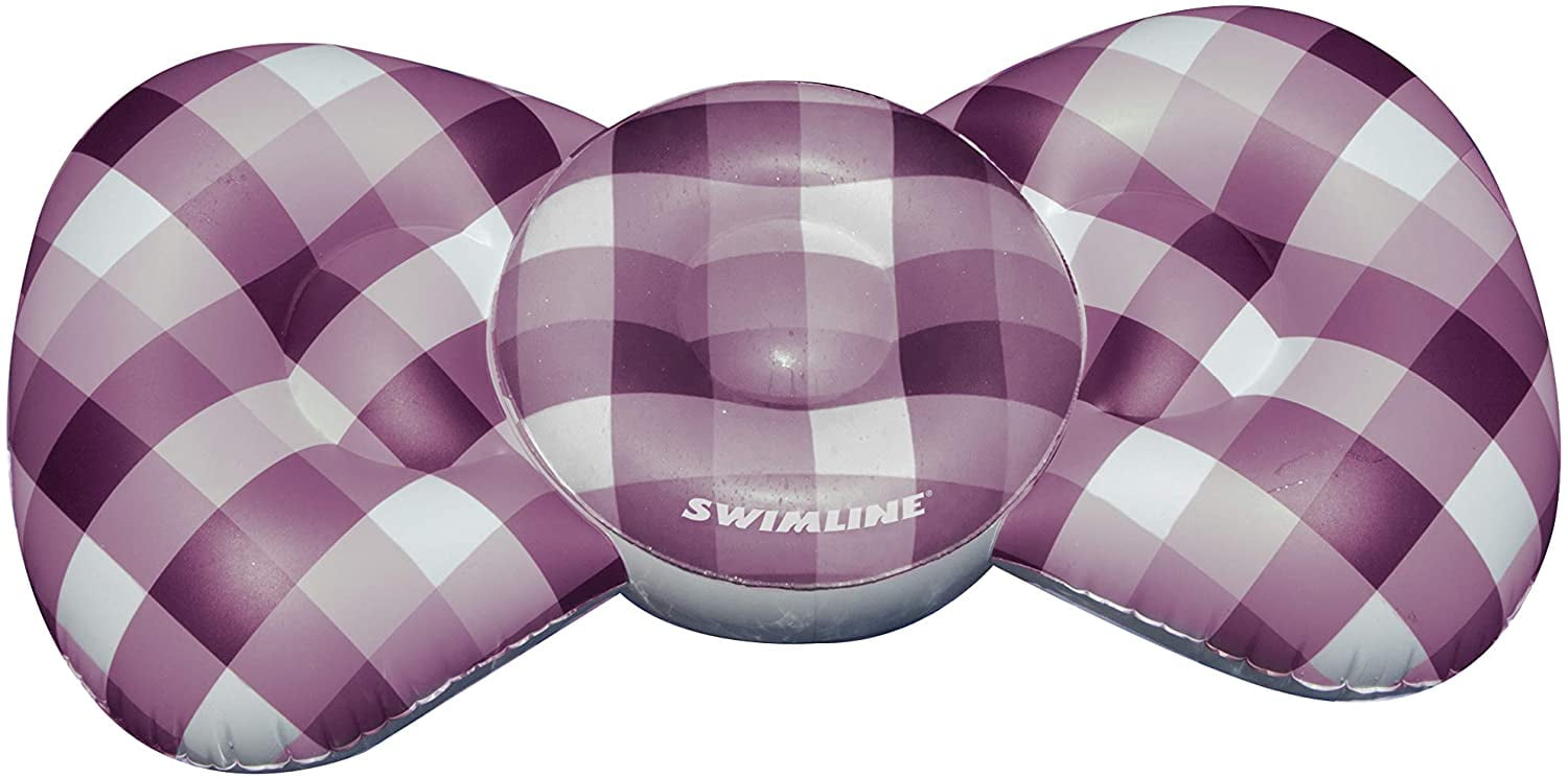 Swimline Inflatable Bowtie Pool Float Lounger - Walmart.com