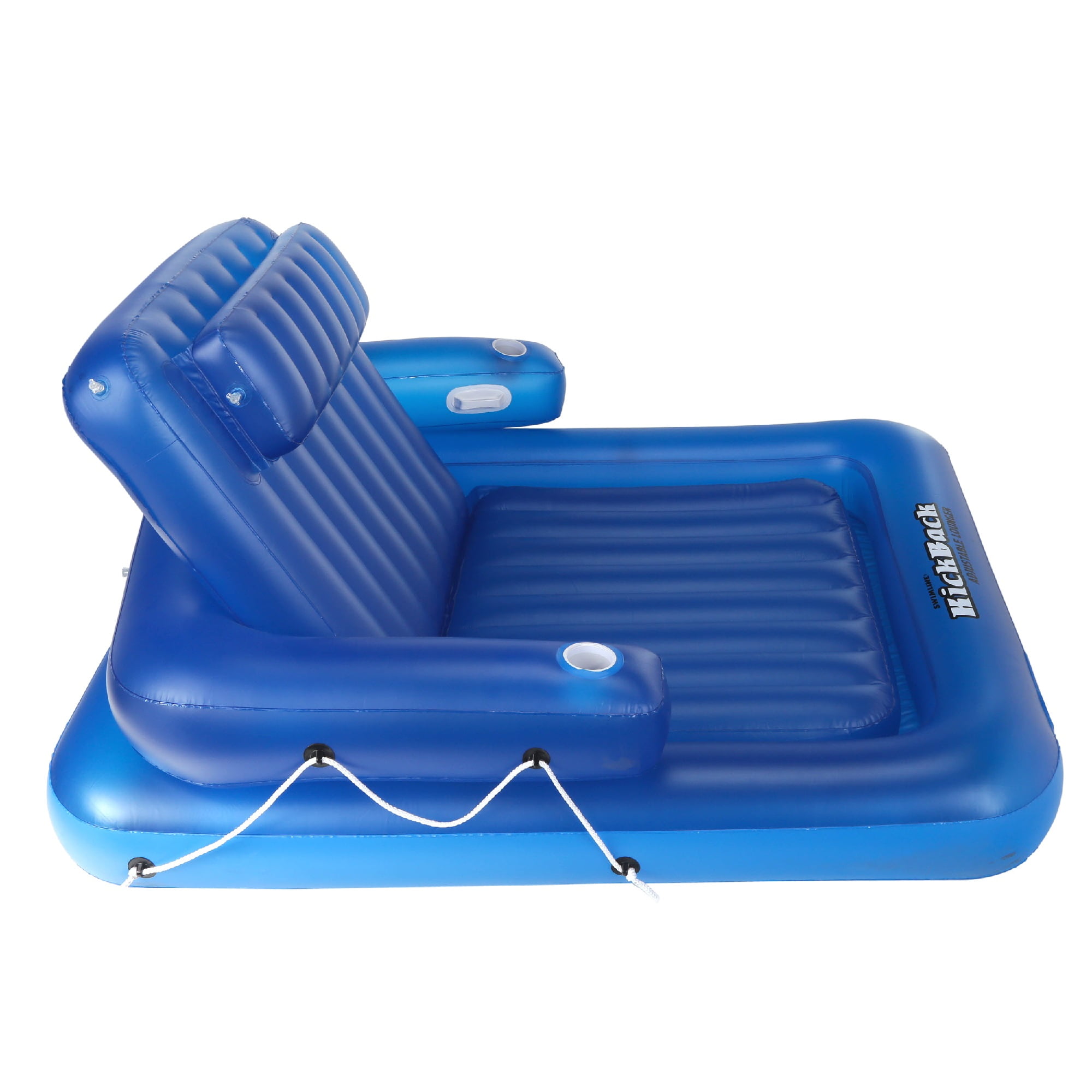 Swimline Inflatable Kickback Adjustable 2-Person Swimming Pool Lounger ...