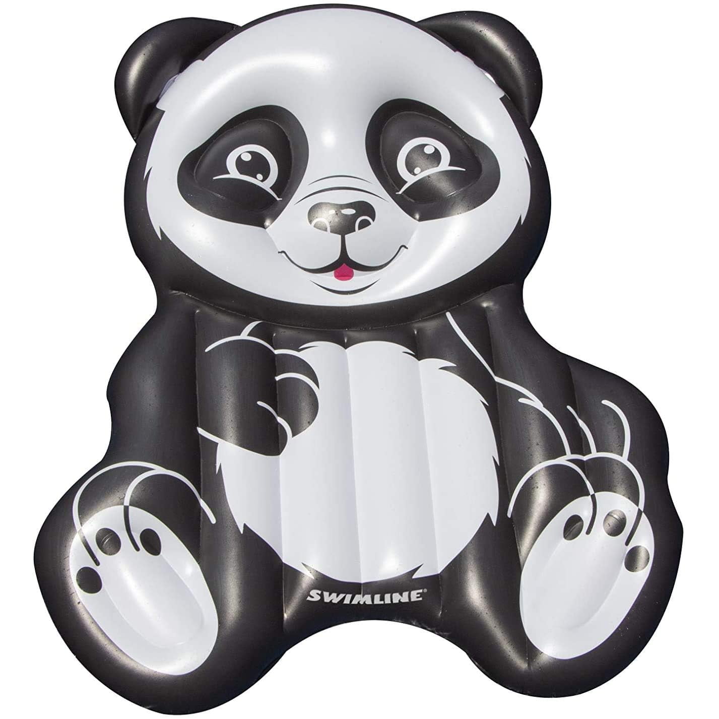 Swimline Inflatable Panda Pool Float, Black/White, 71"/50"/8" - Walmart.com