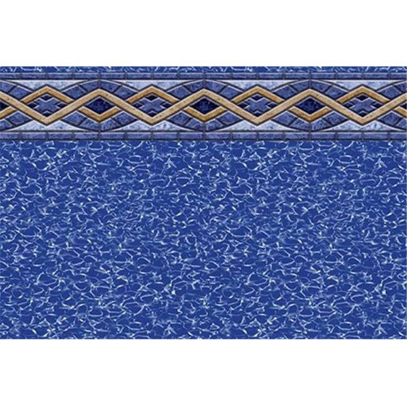 Swimline LI122354LTU25 12 x 23 ft. Oval Liberty 54 in. Uni-Bead Liner ...