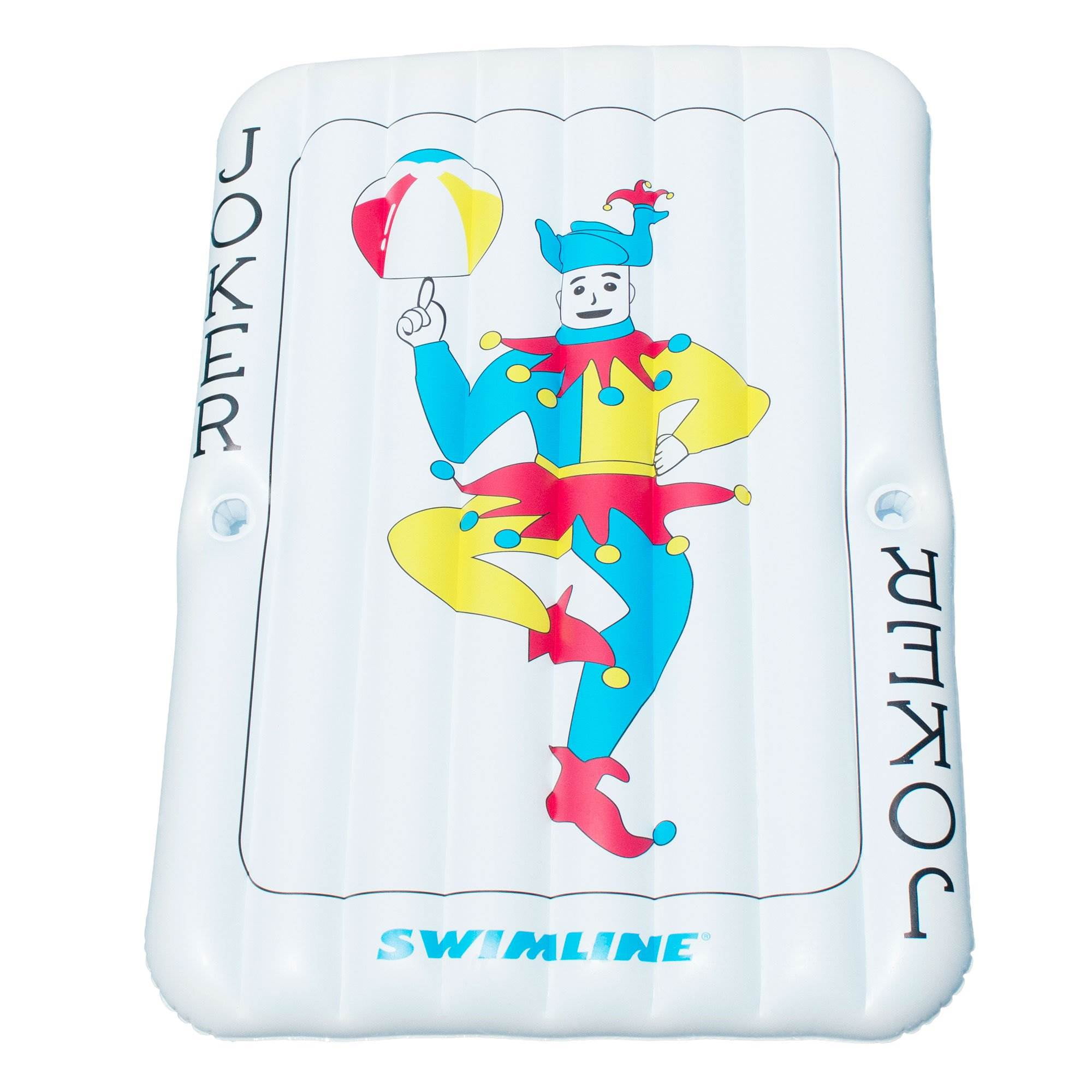 Swimline PoolJoker Playing Card Mattress Inflatable 2 Rider Swimming ...