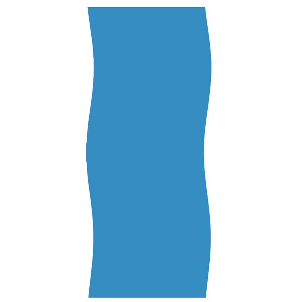 Swimline Round Solid Mystri Unibead Liner for Above Ground Swimming ...