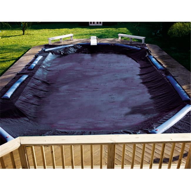 Economy 16' x 36' Rectangular Swimming Pool Winter Cover with 8 Year ...