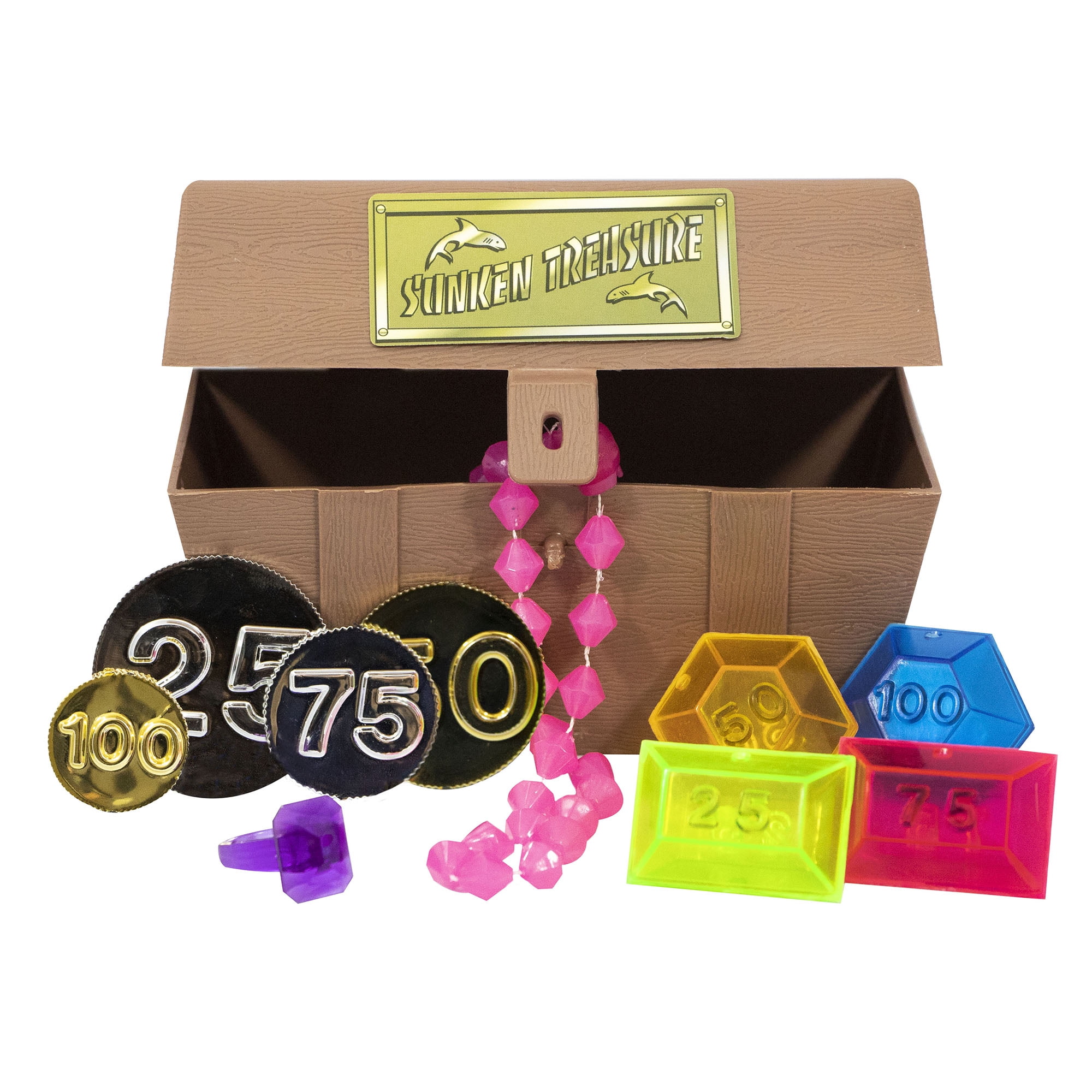 Swimline, Sunken Treasure Chest, Pirate's loot, Pool diving game ...