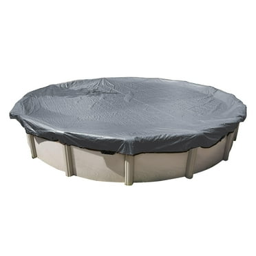 Swimline 21 Foot Round Above Ground Winter Swimming Pool Cover, Blue (2 ...