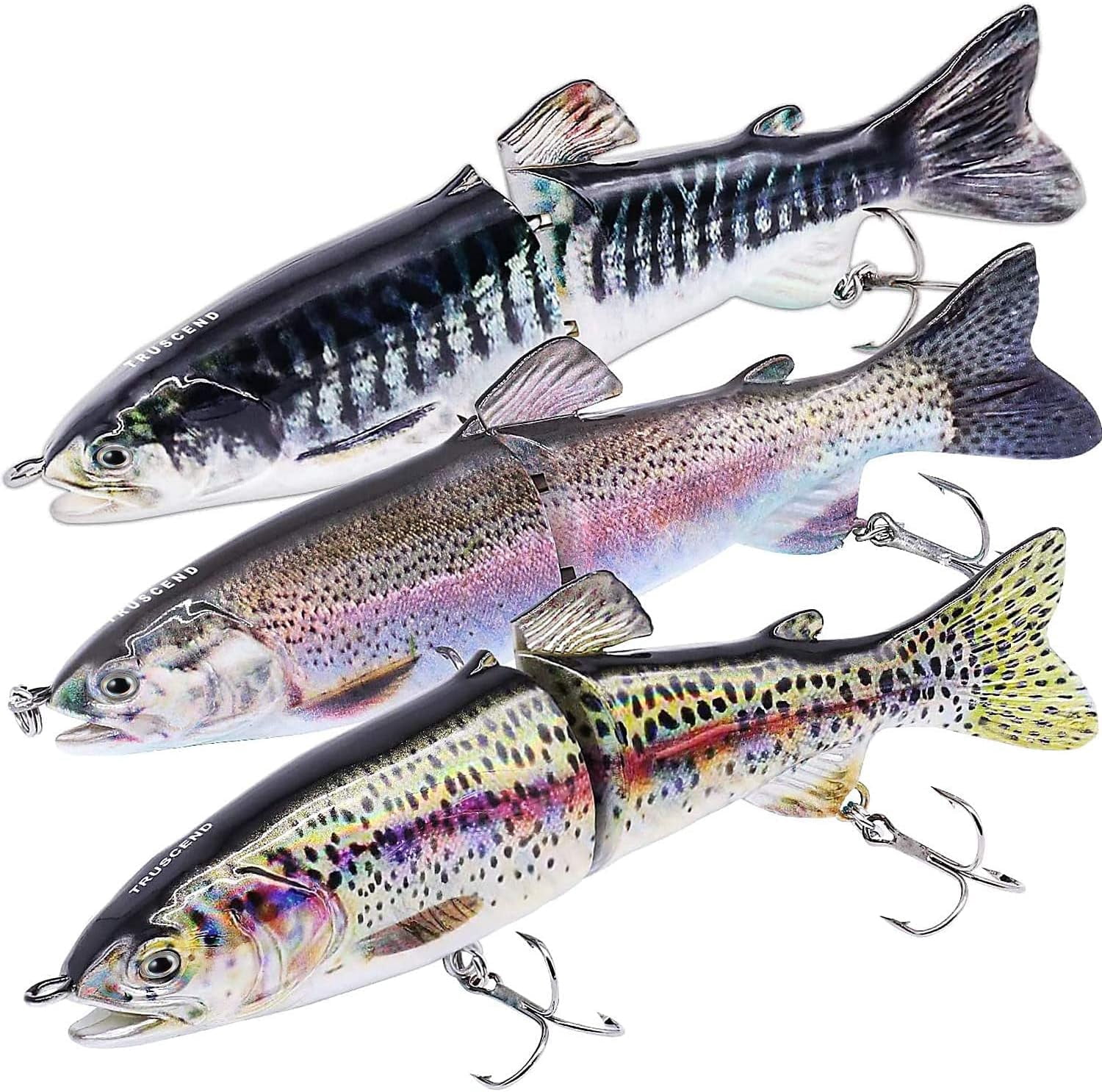 Swimmax for Freshwater and Saltwater, Lifelike Fishing Lures for Bass ...