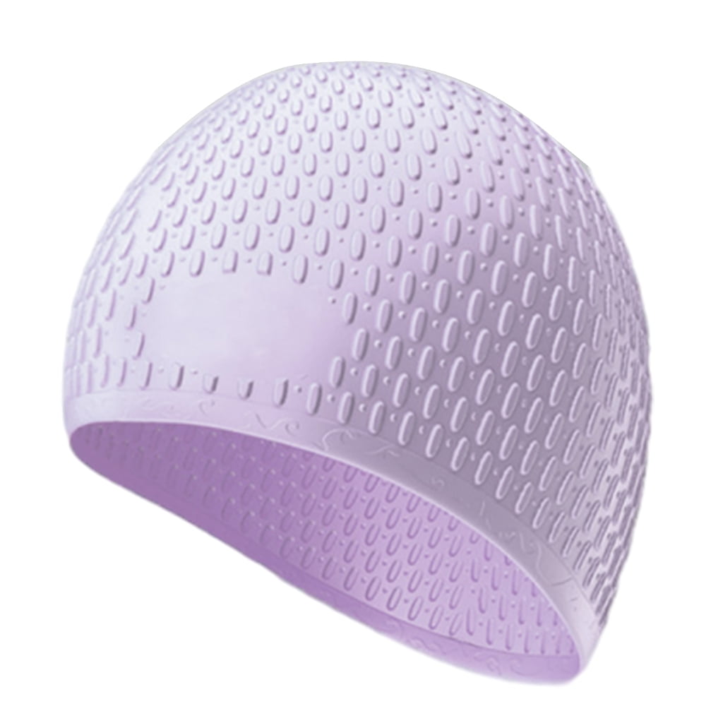 Swimmers Caps for Short and Length Hair, Silicones Swim Caps Bathing ...